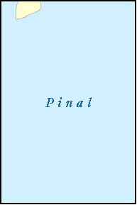 PINAL County, Arizona Digital ZIP Code Map