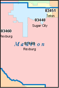 5 Digit Zip Code Map Of Madison Wi - Map