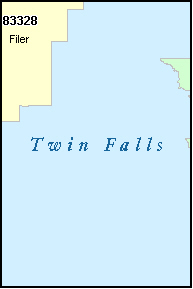 Zip Code Map Twin Cities - Map