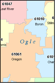 Counties Of Illinois Map Zip Code Map - Bank2home.com