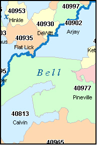 Zip Code Map Northern Kentucky - United States Map