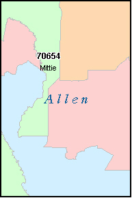 Allen Tx Zip Code Map - Map