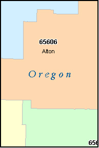 Zip Code Map Of Oregon - Map