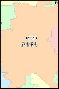 Polk County Zip Code Map