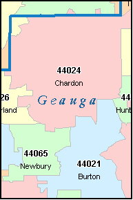 West Geauga District Map