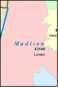 5 Digit Zip Code Map Of Madison Wi - Map