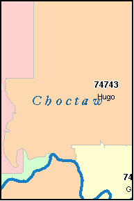 Durant Oklahoma Zip Code Map - Map