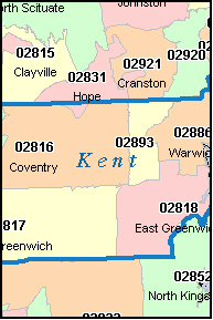 Kent Wa Zip Code Map - Map