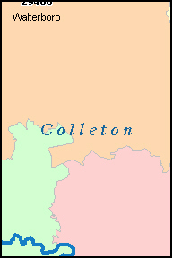 Colleton County South Carolina Map - United States Map