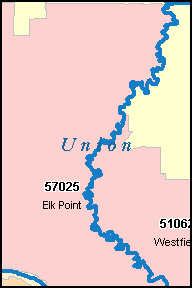 Union City Zip Code Map - Map