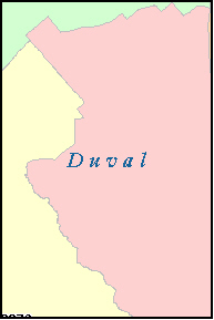 Duval County Fl Zip Code Map - United States Map