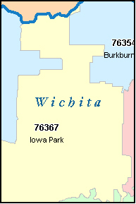 Zip Code Map For Wichita Falls Texas ZIP Code 76309 Wichita Falls,