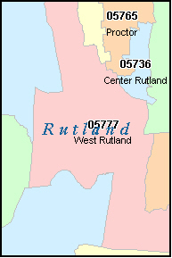 EAST WALLINGFORD Vermont, VT ZIP Code Map Downloads
